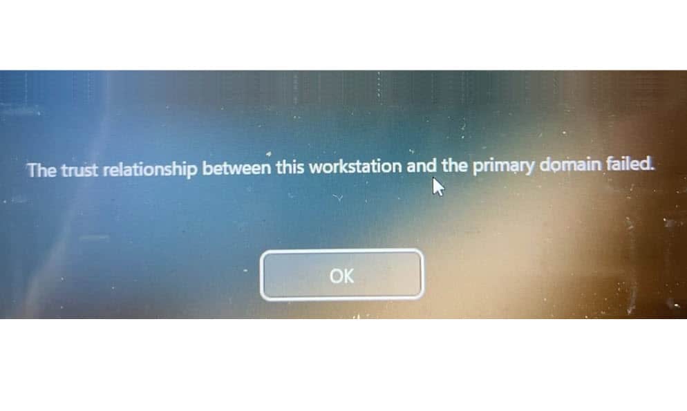 วิธีแก้ปัญหา “The trust relationship between this workstation and the primary domain failed” ใน ...